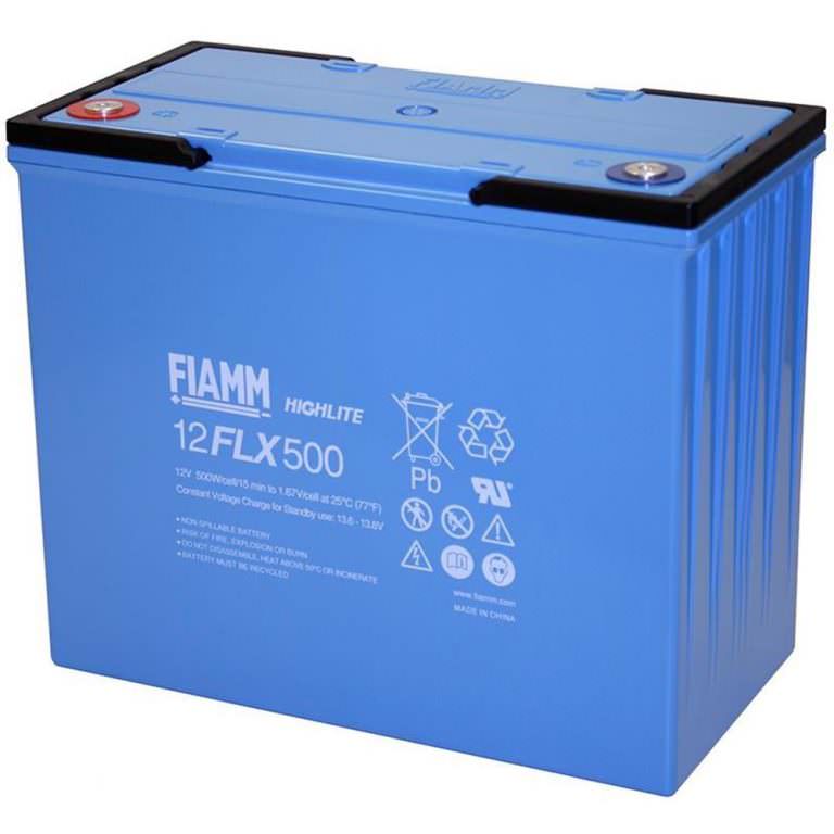 FIAMM Battery - 12Volt 500Watt - 12FLX500 - Somerset Power Systems