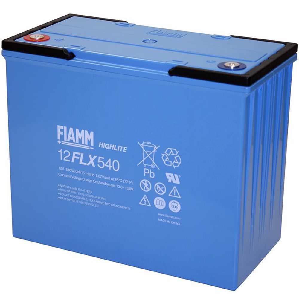 FIAMM Battery - 12Volt 540Watt - 12FLX540 - Somerset Power Systems