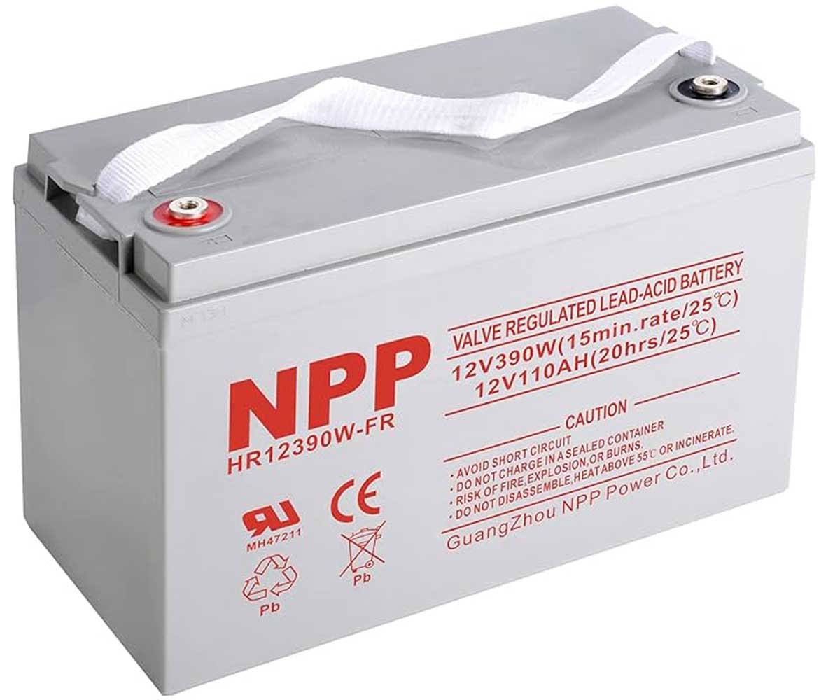 NPP Batteries - HR12390W-FR 12V120AH (T16A) - Somerset Power Systems